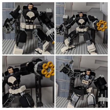 LEGO MOC-153864 Punisher Mech Armor by Bricks and Capes | Rebrickable ...