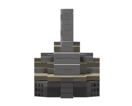 LEGO MOC 1:560 scale KMS Hindenberg by yamato534 | Rebrickable - Build ...