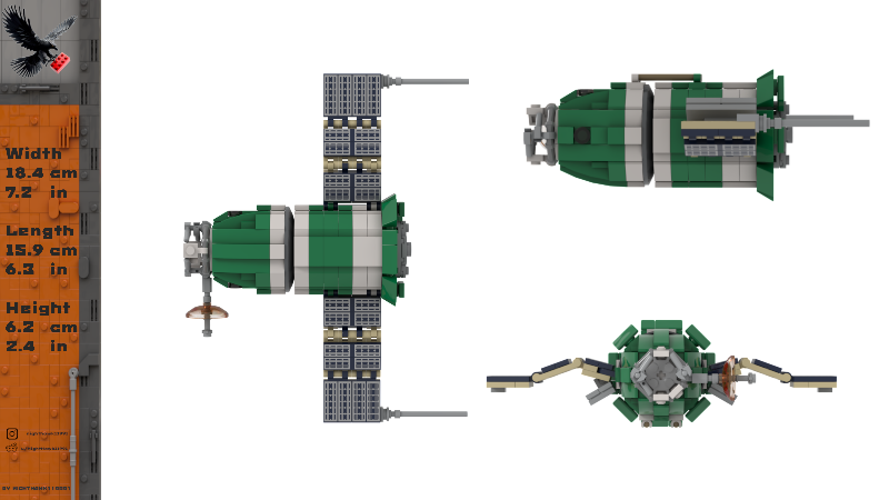 LEGO MOC 7K / Soyuz Collection (1:42 Minifig Scale) by NightHawk11991 ...