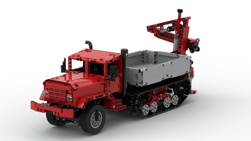 LEGO MOC M93x Halftrack Chassis by Stinkwell Exhaust Creations ...