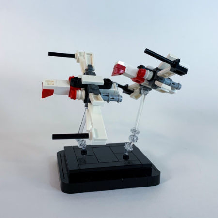 LEGO MOC Mini ARC-170 Starfighter by hg_moc | Rebrickable - Build with LEGO