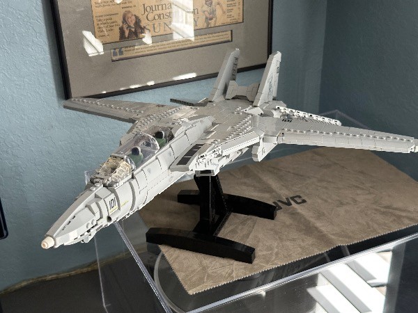 LEGO MOC F14 Tomcat (Black Aces) by BillsBricks | Rebrickable - Build ...