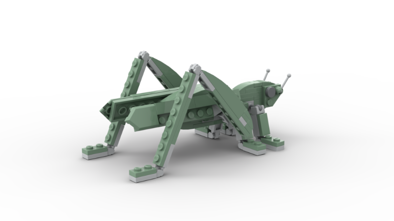 LEGO MOC Grasshopper by OwlClicker | Rebrickable - Build with LEGO