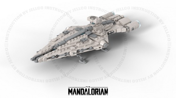 LEGO MOC Micro Diorama : MANDALORIAN Fleet (No stand version) by jellco ...