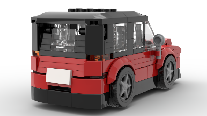 LEGO MOC Broken Down Car by Uranium_Bricks | Rebrickable - Build with LEGO