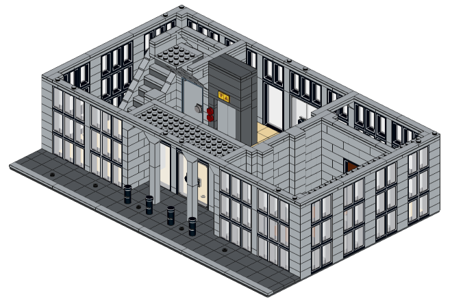 LEGO MOC Base for the Avengers Tower - Metlife Building 48 x 32 ...