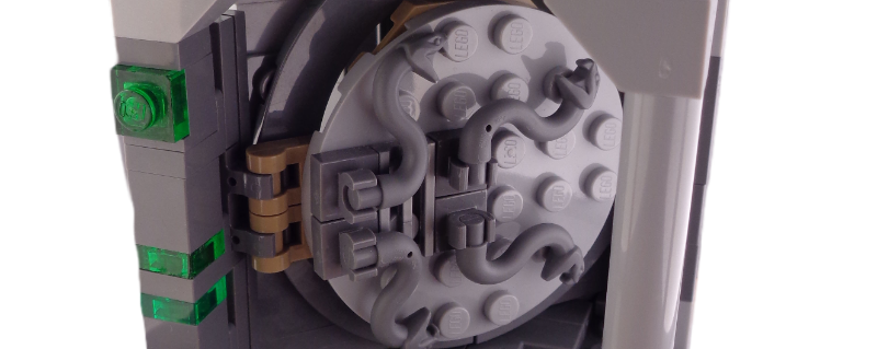 LEGO MOC HP Modular - Snake Door by Pandabrickable | Rebrickable ...