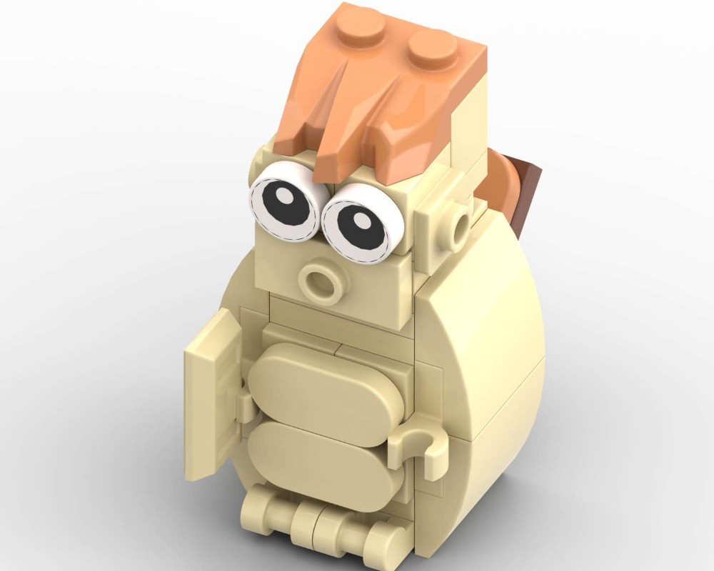 LEGO MOC-231985 Plumpy'Nut brand mascot by Stud.ious | Rebrickable ...