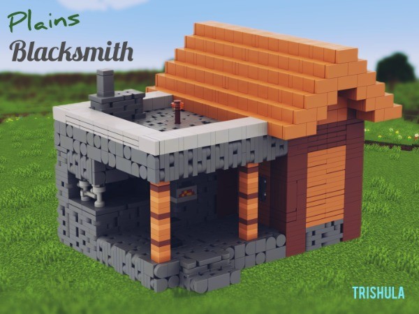 LEGO MOC-171613 MC Plains Blacksmith by BLACKSNOW | Rebrickable - Build ...