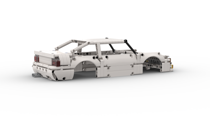 LEGO MOC-199932 BMW E36 WHITE car body by lego_xtremcar | Rebrickable ...