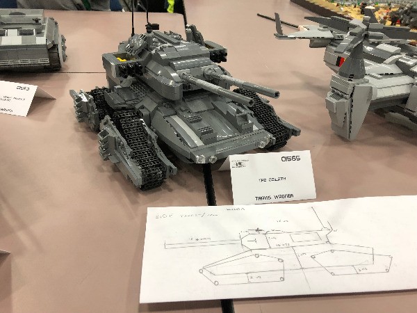 LEGO MOC 'Goliath' futuristic tank by Camobricktape | Rebrickable ...