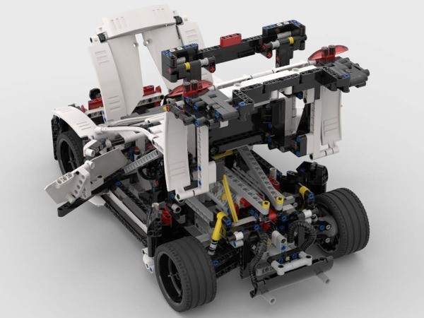 LEGO MOC 42096 Rally Car by e.hof16 | Rebrickable - Build with LEGO