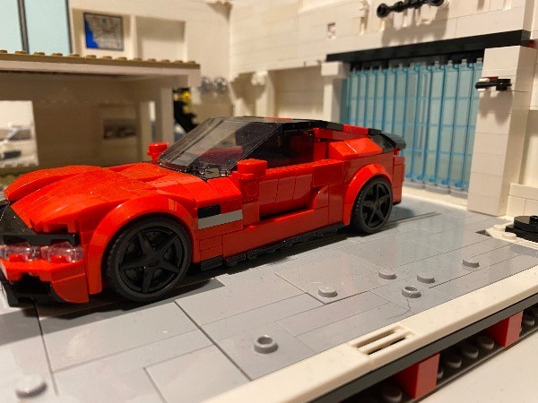 LEGO MOC-183416 Ferrari 12 Cilindri - in 2 colors: red and white by ...
