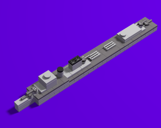 LEGO MOC US interwar destroyers(Part 1) by yamato534 | Rebrickable ...