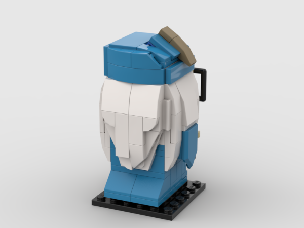 LEGO MOC Dumbledore Brickheadz by LukiBlue | Rebrickable - Build with LEGO