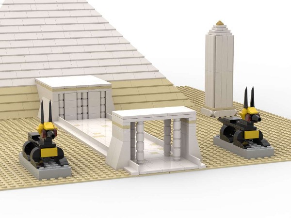 LEGO MOC-196677 Pharaoh Pyramid by Adelego | Rebrickable - Build with LEGO