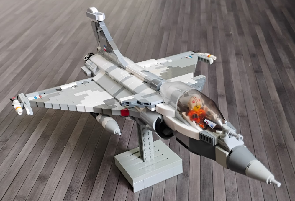 LEGO MOC Rafale by Frinke | Rebrickable - Build with LEGO