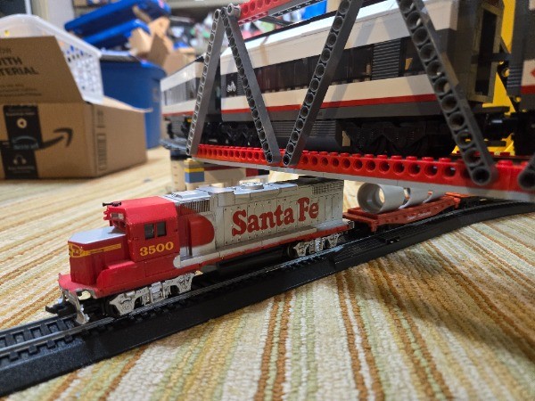 LEGO MOC train bridge (trestle) by lego Emmet 4 real | Rebrickable ...