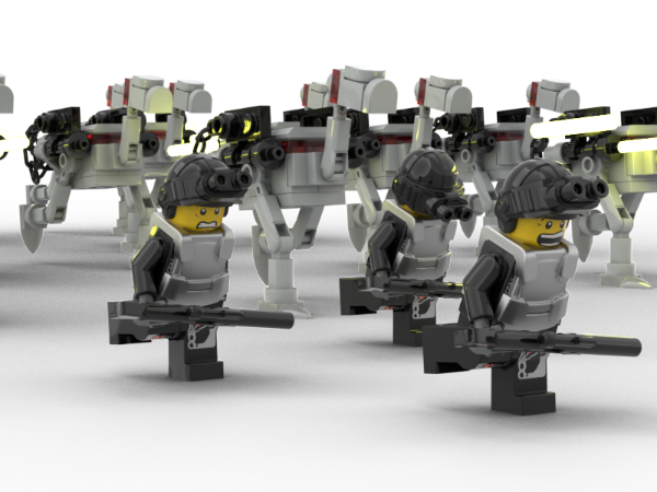 LEGO MOC Robotic War Emu by OrchardBuilds | Rebrickable - Build with LEGO