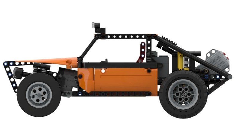 LEGO MOC Buggy with dampers (pneumatic cylinders) by Stinkwell Exhaust ...