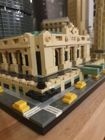 LEGO MOC-39161 Metlife Building and Grand Central Terminal at 1/650th ...