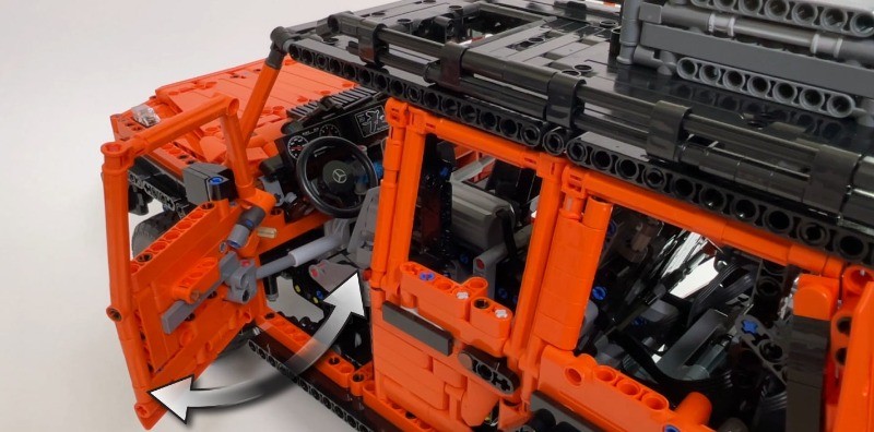 LEGO MOC 42177 Mercedes-Benz G500 PROFESSIONAL Line RC MOD for Power ...