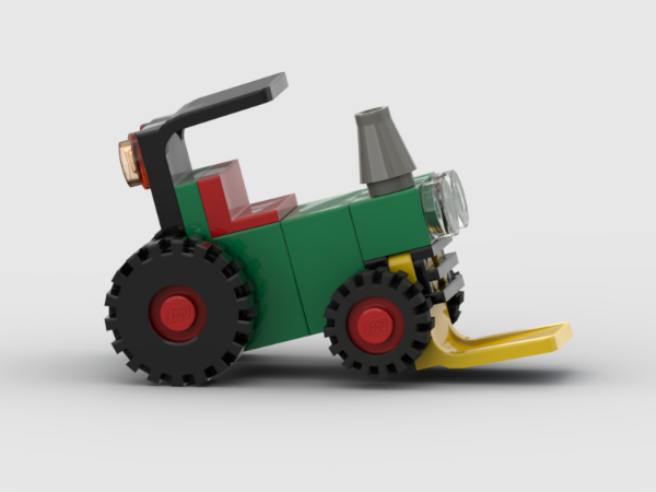 LEGO MOC Mini Tractor by P4tp4t | Rebrickable - Build with LEGO