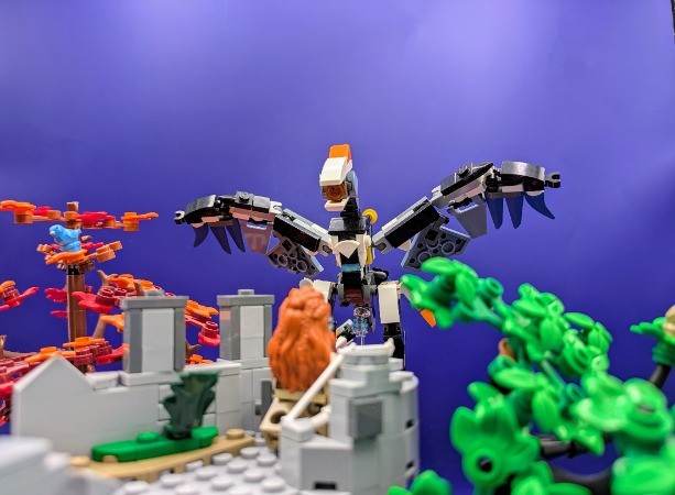 LEGO MOC Skydrifter and Glinthawk: Horizon by bitemouse | Rebrickable ...