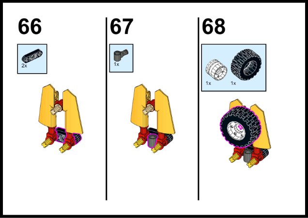 LEGO MOC 42101 Trike Cruiser by Shwastack | Rebrickable - Build with LEGO