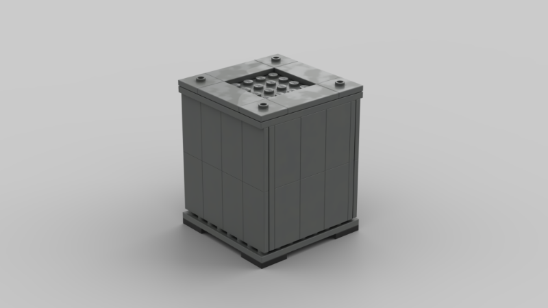 LEGO MOC Small Compact Container by Futurism_Lego | Rebrickable - Build ...