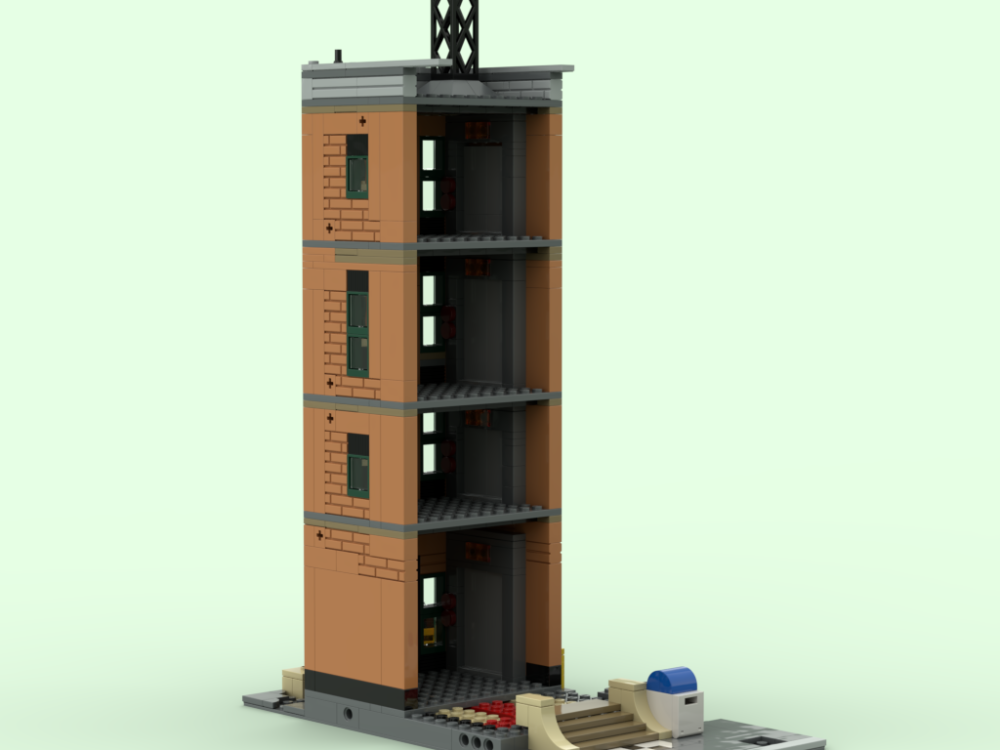 LEGO MOC-248377 Modular Daily Bugle by Kuragari1 | Rebrickable - Build ...