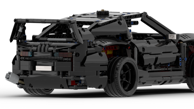 LEGO MOC Toyota supra mk4 by RomAuLait | Rebrickable - Build with LEGO