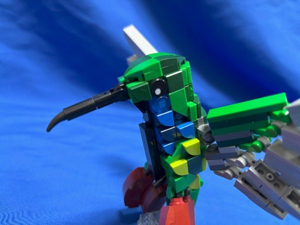 LEGO MOC Hummingbird (Black throated mango) by makoto_lake ...