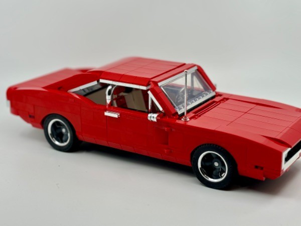 LEGO MOC-193550 HOT WHEELS Bone Shaker 8 studs wheels style (Hot rod ...