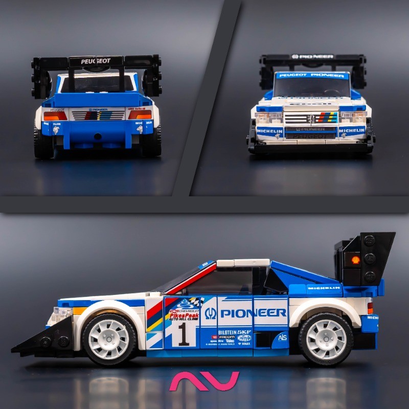 LEGO MOC-153665 Peugeot 405 T16 GR Pikes Peak by NV Carmocs ...