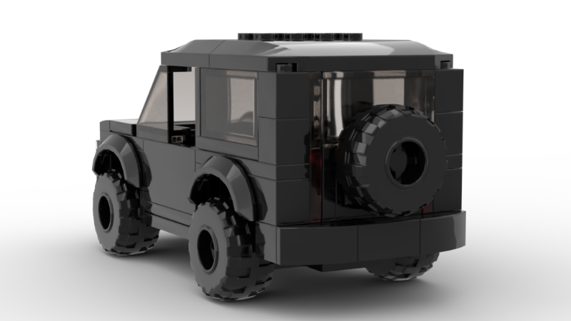 LEGO MOC Land Rover Defender (6wide) by Feel The Bricks | Rebrickable ...