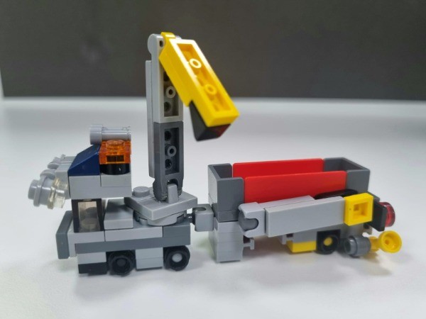 LEGO MOC Articulated Digger Dumper - Micro Build by brprasanna7 ...