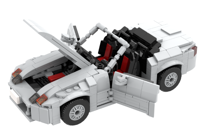 LEGO MOC Honda S2000 by tomtoms_design | Rebrickable - Build with LEGO