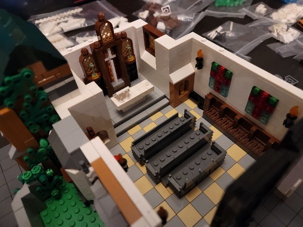 LEGO MOC Andrew's Church by BrickAtive | Rebrickable - Build with LEGO