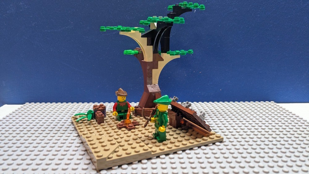 LEGO MOC-236809 Forestman Campfire: Medieval Module 1 by BrickClones ...
