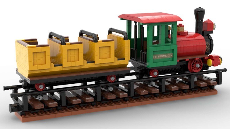 LEGO MOC ROLLERCOASTER -BIG THUNDER MOUNTAIN - USA by Coasters.bricks ...