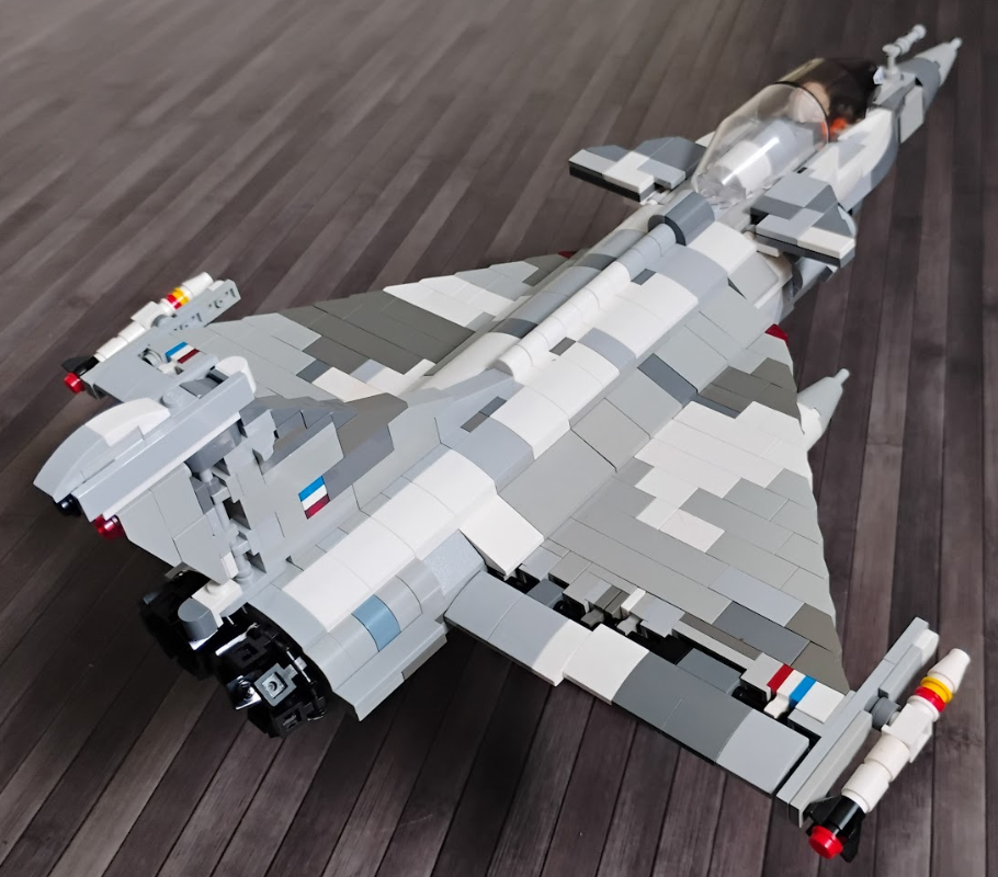 LEGO MOC Rafale by Frinke | Rebrickable - Build with LEGO