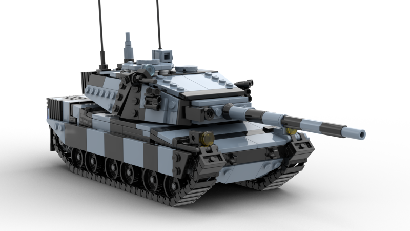 LEGO MOC AMX 40 MBT by ziggf | Rebrickable - Build with LEGO