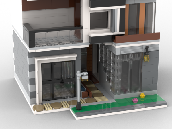 LEGO MOC modernist building no.1 by cassieLiu | Rebrickable - Build ...