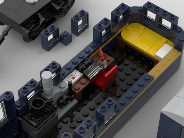 LEGO MOC Orient Express Caboose by bingowaldorf | Rebrickable - Build ...