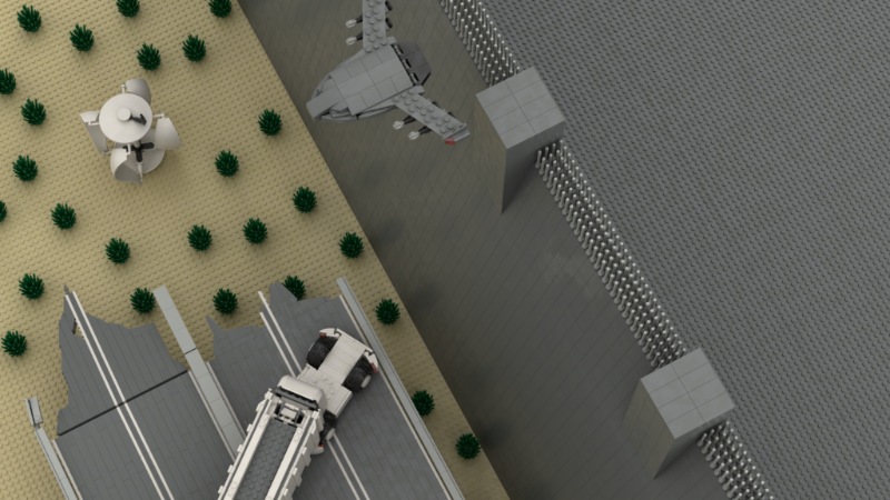 LEGO MOC Advanced Bomber Drone by Futurism_Lego | Rebrickable - Build ...