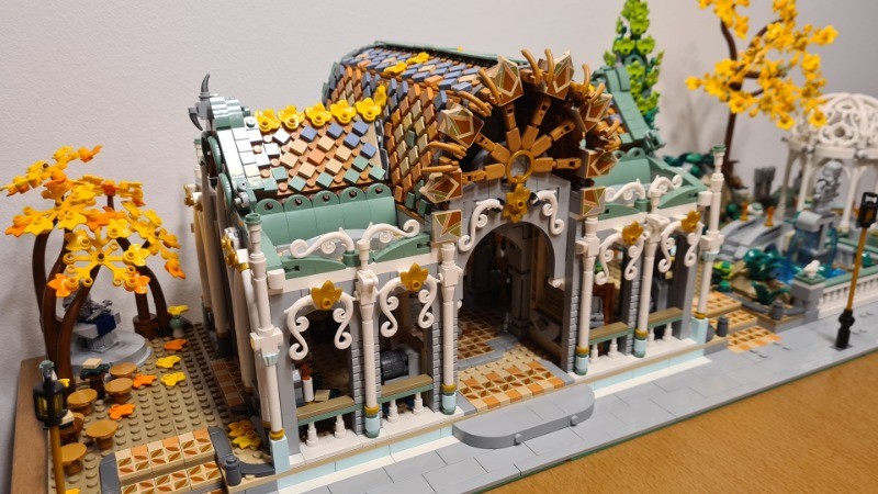 LEGO MOC Elven Market Hall - 10316 Rivendell Modification by PL MOCs ...