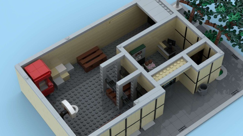 LEGO MOC The Office Dunder Mifflin Modular Building by lego_modular ...