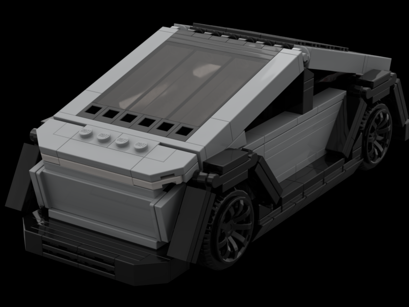LEGO MOC-231132 Tesla Cybertruck by BROS_BRICKZ | Rebrickable - Build ...