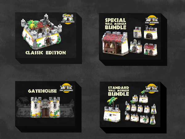 LEGO MOC Fort Broadbrick - Classic Edition - Modular Fort by Vanestream ...